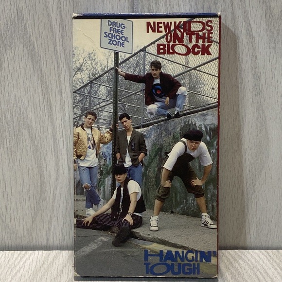 Media | Vintage New Kids On The Block Hangin Tough Vhs 1989 Tested ...